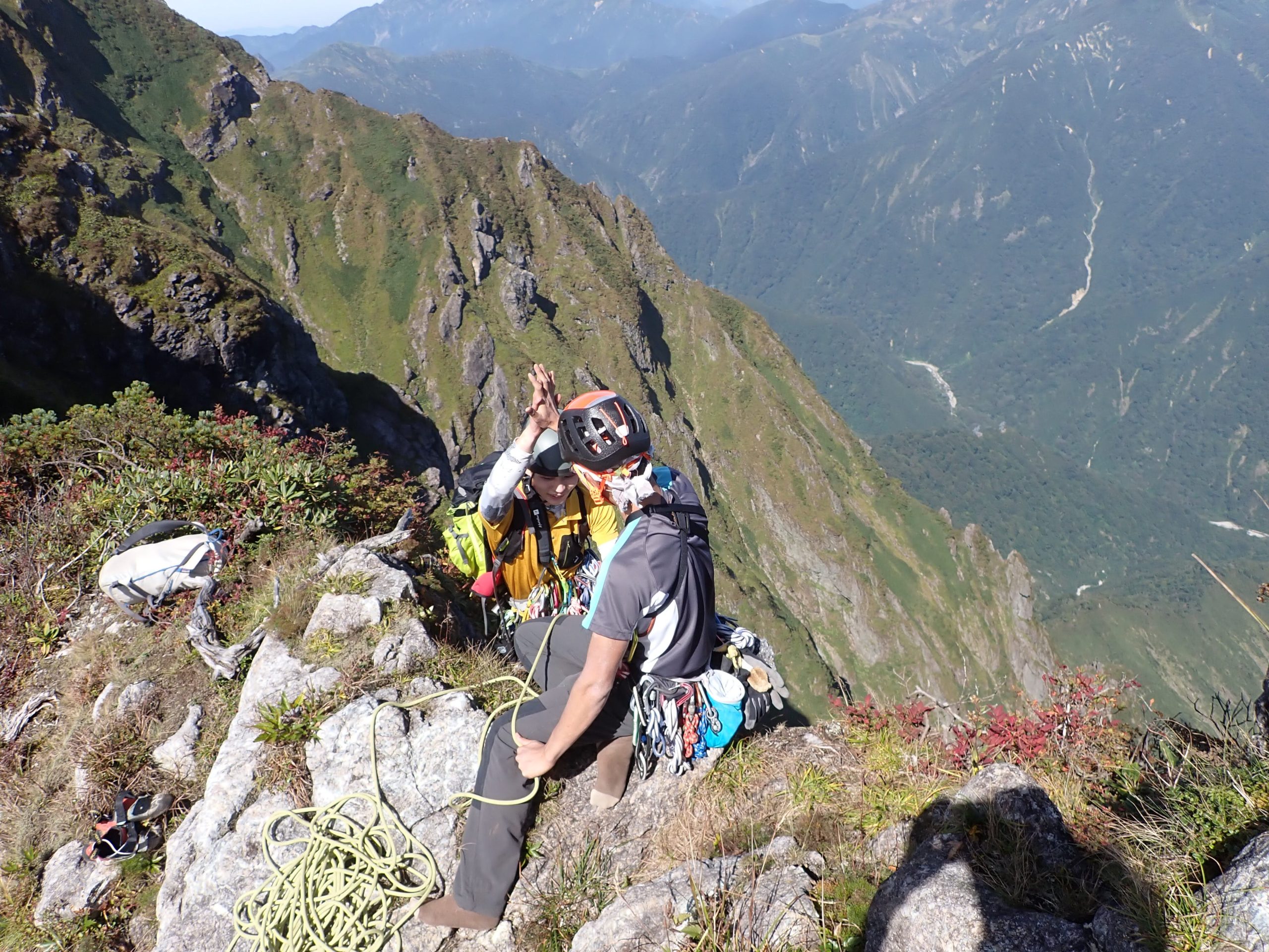 谷川岳 一ノ倉沢3ルンゼ 2022/9/17 | ぶなの会